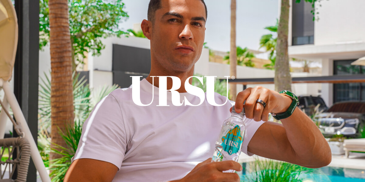 URSU - Agua mineral natural - pH9 alcalina y antioxidante