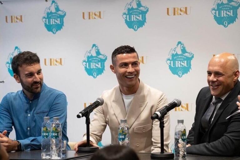 URSU9, El nuevo proyecto de Cristiano Ronaldo - URSU - Agua mineral natural - pH9 alcalina y ...